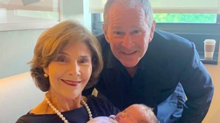 Former President George W. Bush Shares New Photos With First Grandson ...