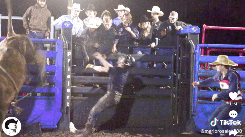 Florida Bull Rider Sean Daniels Suffers Brutal Injury During Rodeo Event
