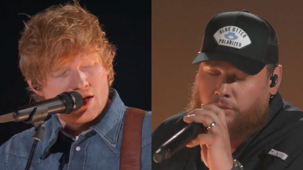 VIDEO: Ed Sheeran, Luke Combs Sing Beautiful Rendition Of "Life Goes On ...
