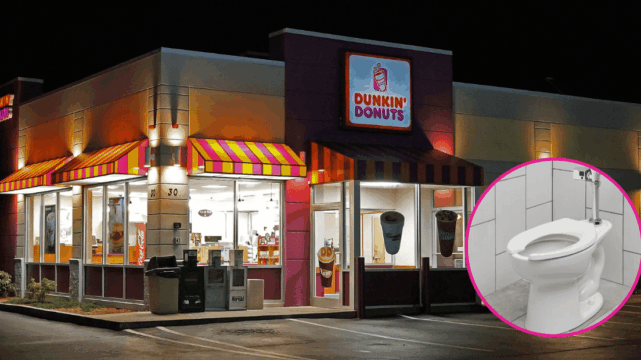 Man Sues Dunkin' Donuts After Suffering Injuries From Exploding Toilet
