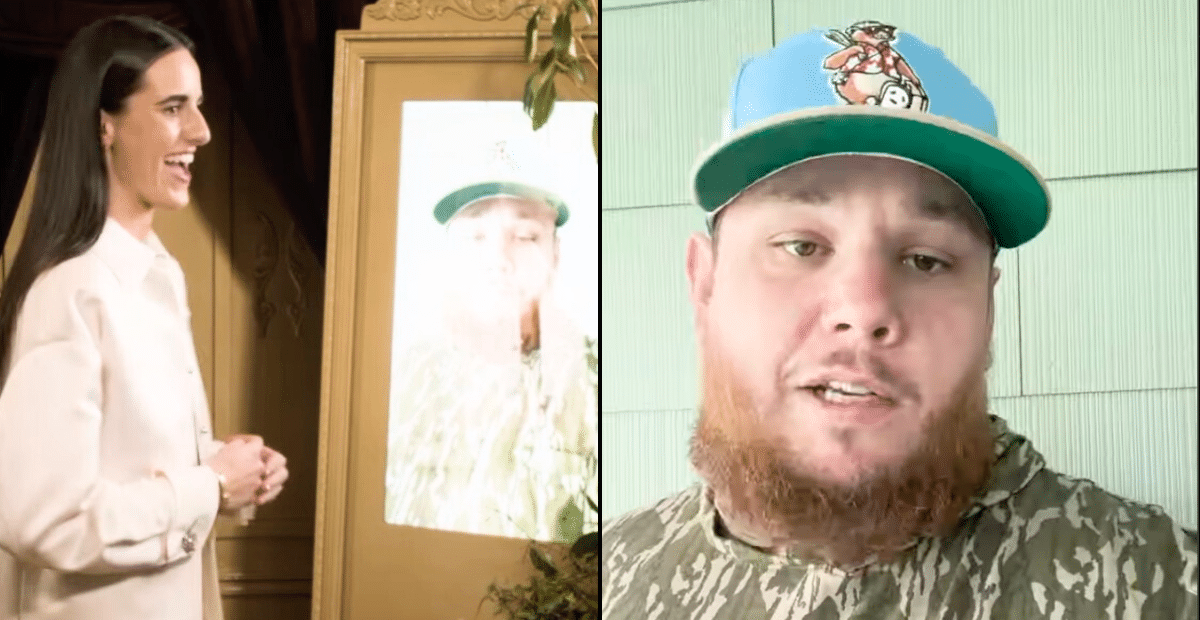 Caitlin Clark Gets Surprise Message From Luke Combs After WNBA Draft
