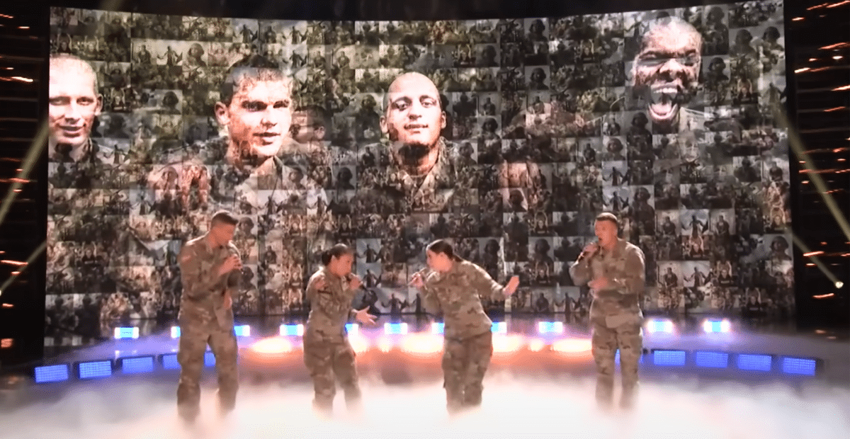 U.S. Army Field Band Takes "The Voice" Stage For Emotional Song
