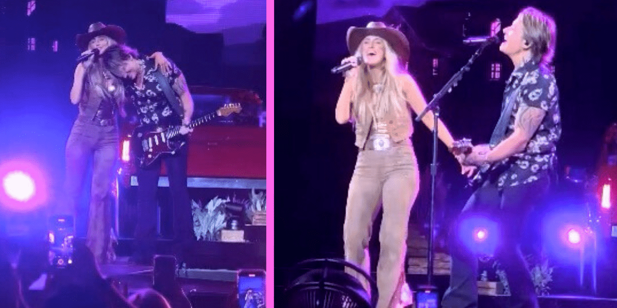 Keith Urban Shows Up At Lainey Wilson's Concert For Surprise Duet