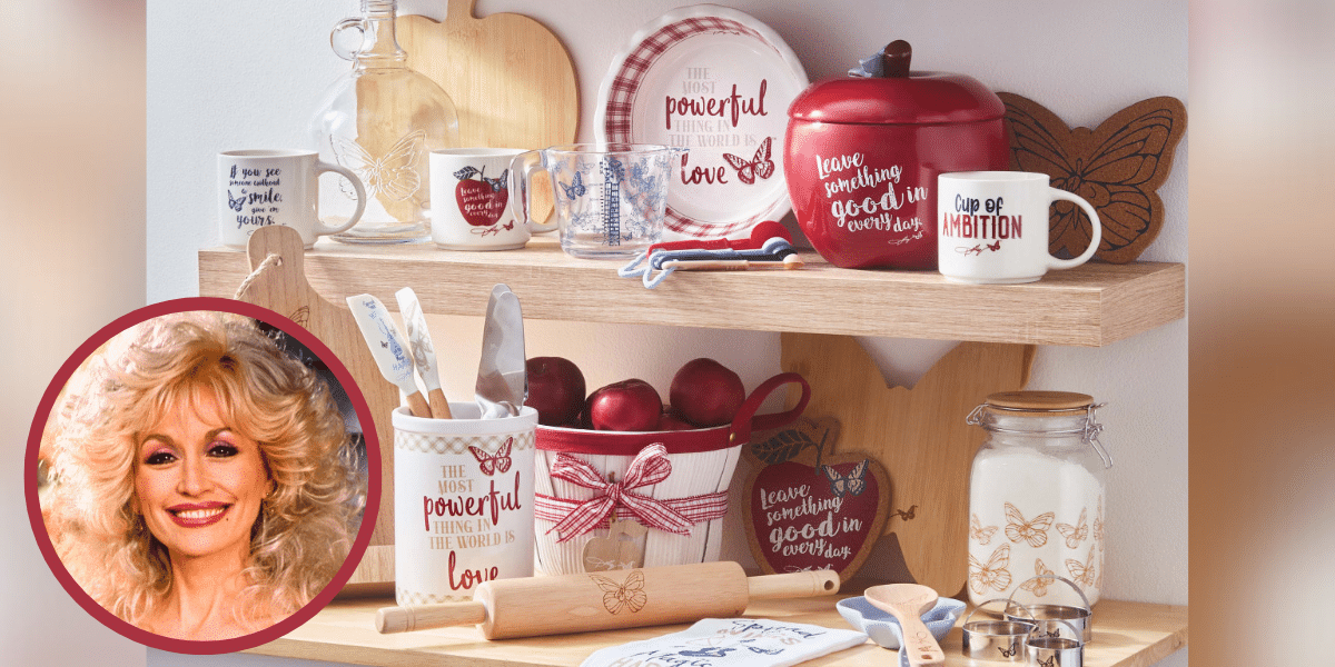 Dolly Parton Drops New Kitchen & Housewares Collection At Dollar General