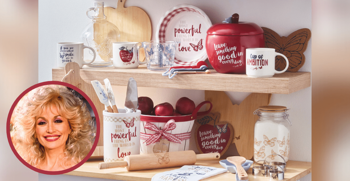 Dolly Parton Drops New Kitchen & Housewares Collection At Dollar General