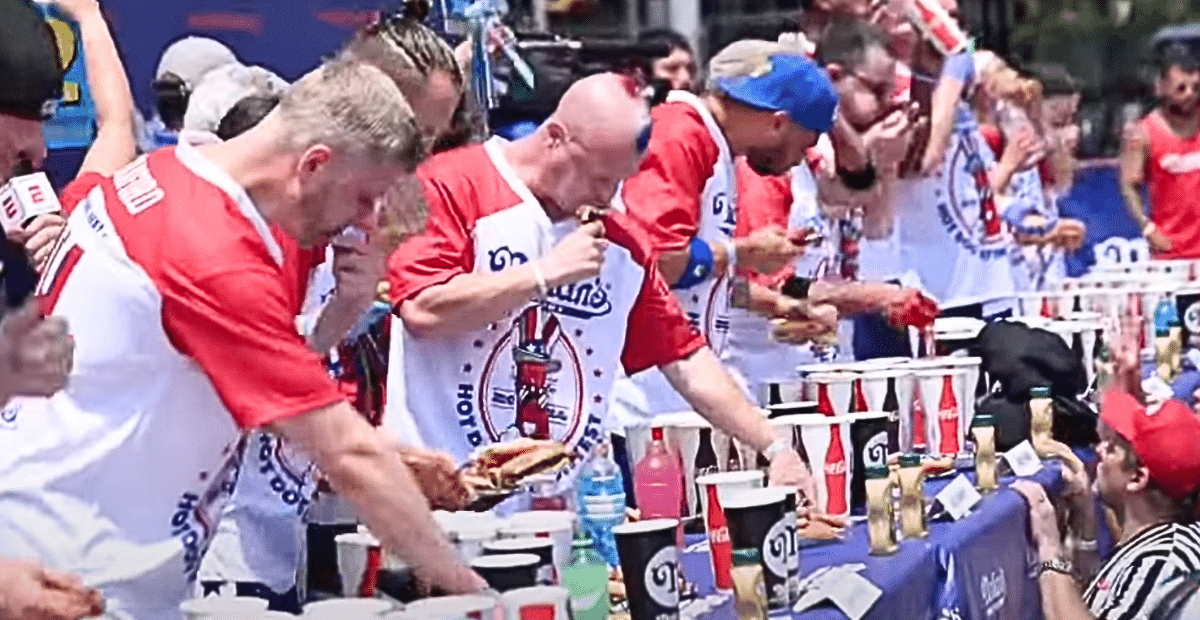 4th Place Finisher In Nathan's Hot Dog Eating Contest Accused Of Cheating