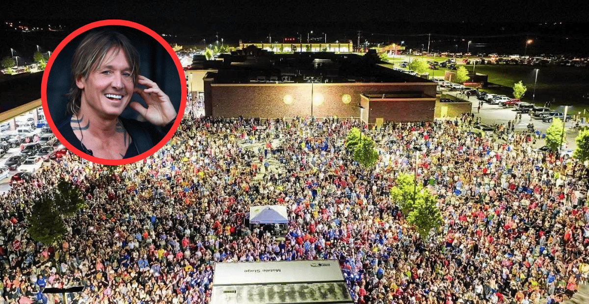 Keith Urban Says He Was "Freaked Out" By Buc-ee's Concert Turnout