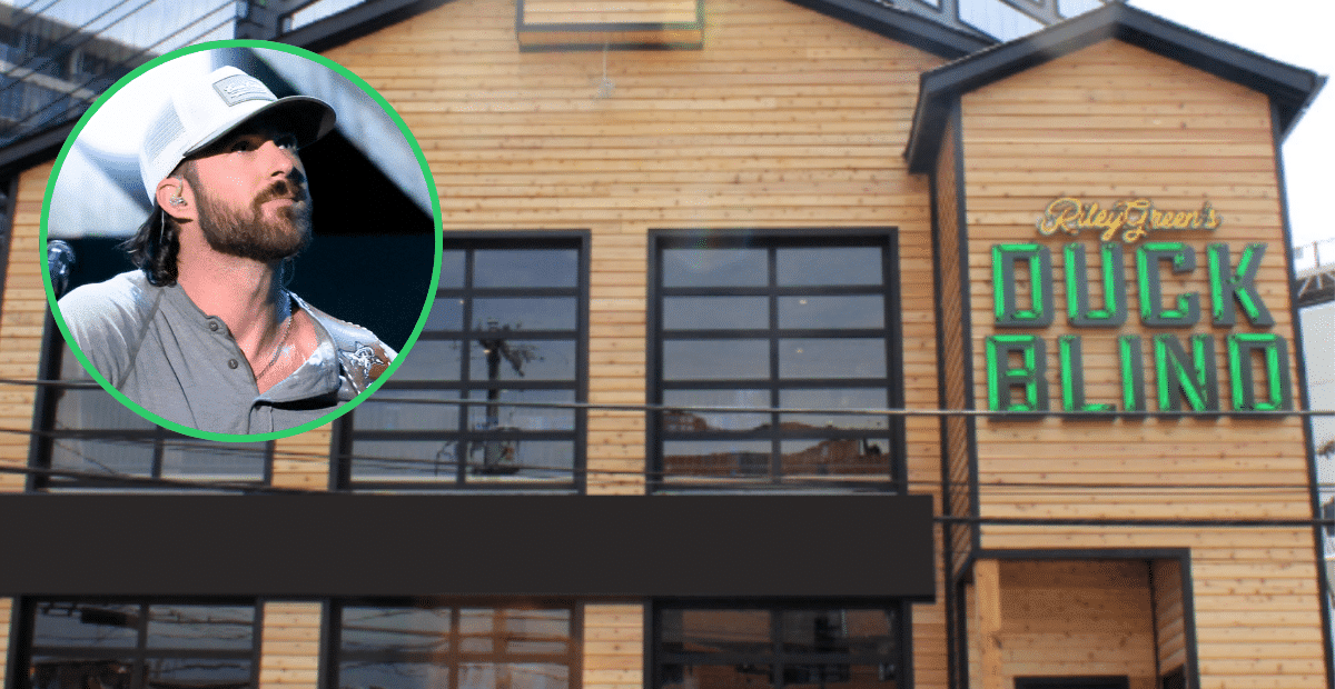Riley Green Opens New Sports Bar, Duck Blind, In Nashville