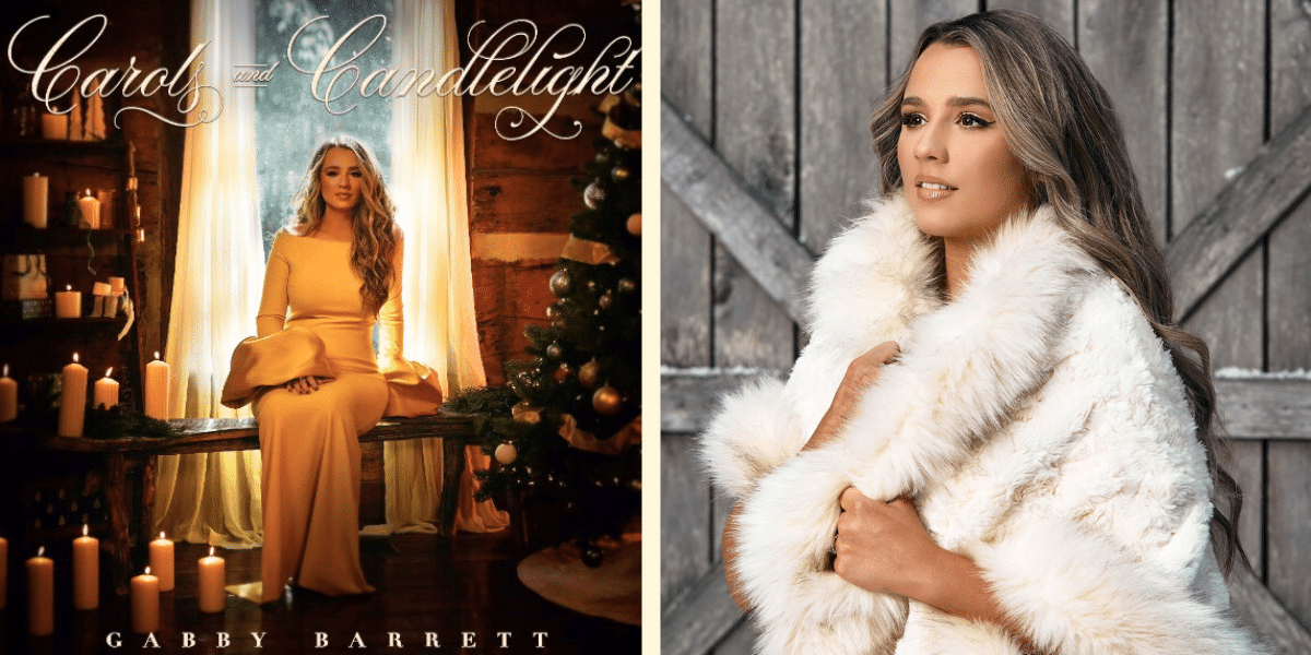 Gabby Barrett Releases Christmas Album "Carols And Candlelight"