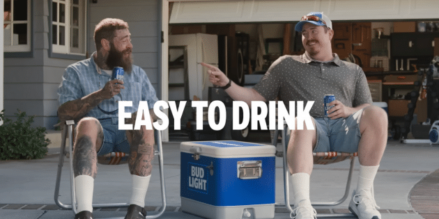 Post Malone Appears In Comical Super Bowl Commercial For Bud Light With ...