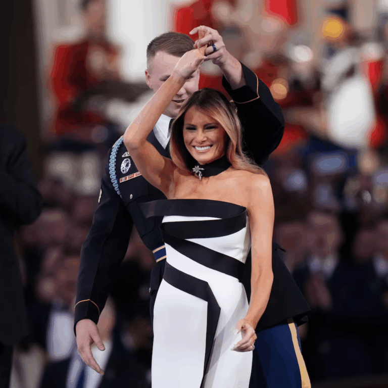 President Donald Trump And First Lady Share Dance At Inaugural Ball ...