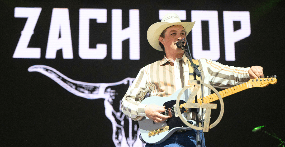 Zach Top Gives Entire Crowd A Refund After Feeling Like He Didn't ...