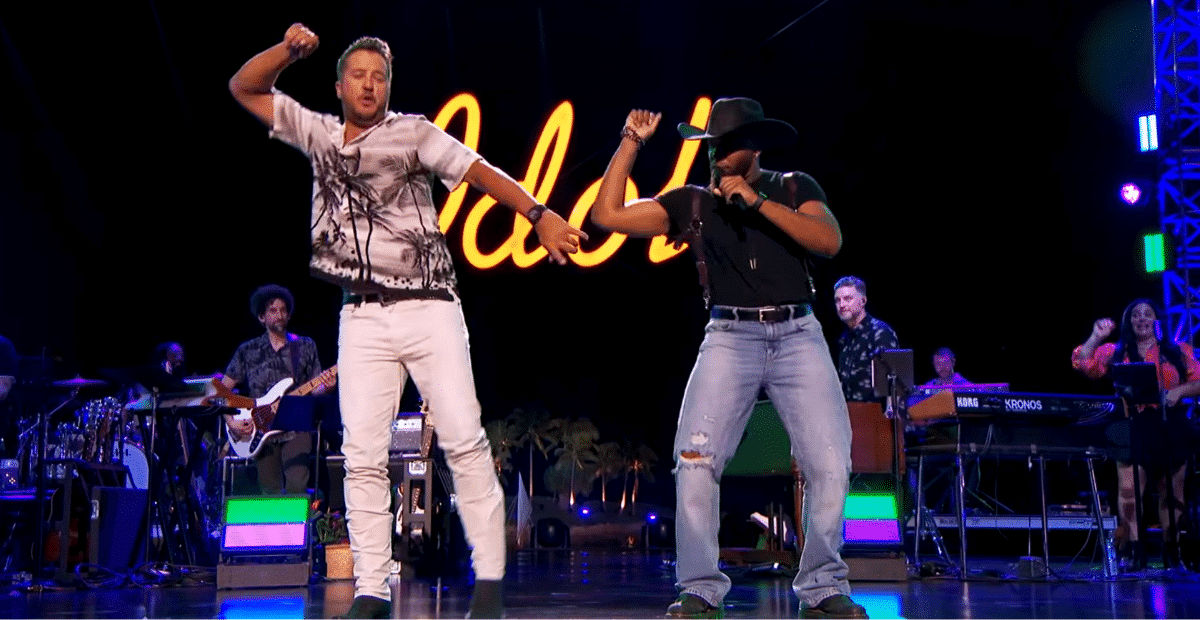 "American Idol" Victor Solomon Teaches Luke Bryan How To Dance After ...