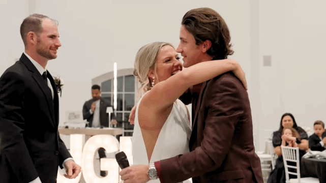 Drake Milligan Crashes Wedding, Serenades Couple With "Dance Of A Lifetime"