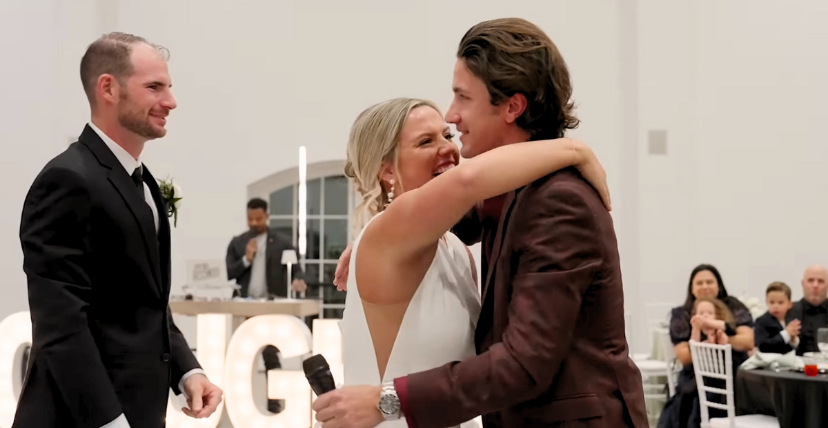 Drake Milligan Crashes Wedding, Serenades Couple With "Dance Of A Lifetime"