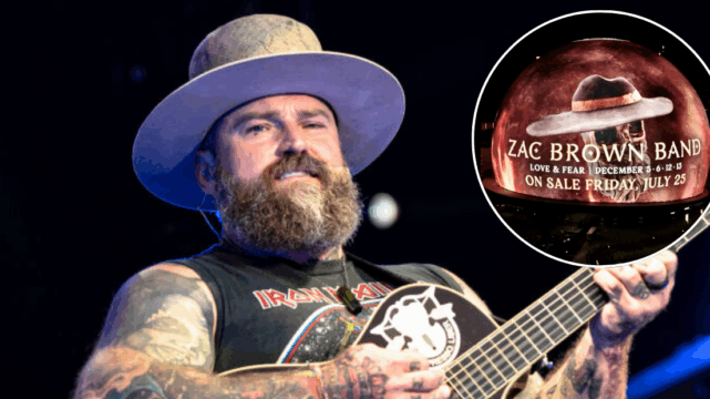 Zac Brown Band Announces ‘Love & Fear’ Album With Las Vegas Sphere ...