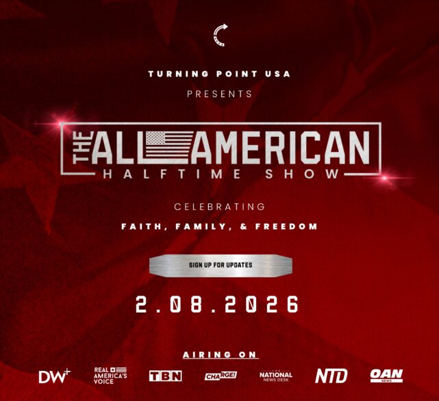 Turning Point USA Unveils A Surprise All-American Halftime Show As ...