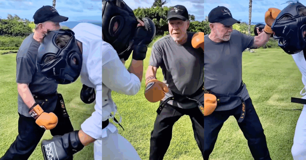 Chuck Norris Shows Off Legendary Boxing Skills In Final Post Just Days ...